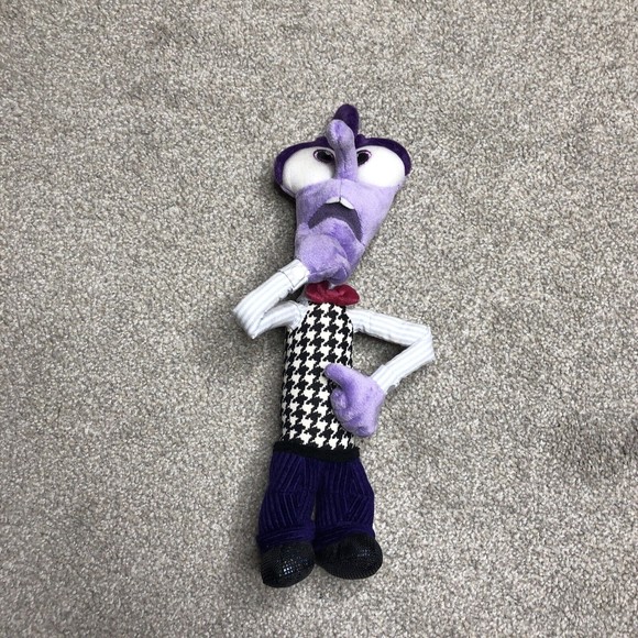 Disney | Toys | Disney Pixar Inside Out Fear 2 Purple Plush Character ...